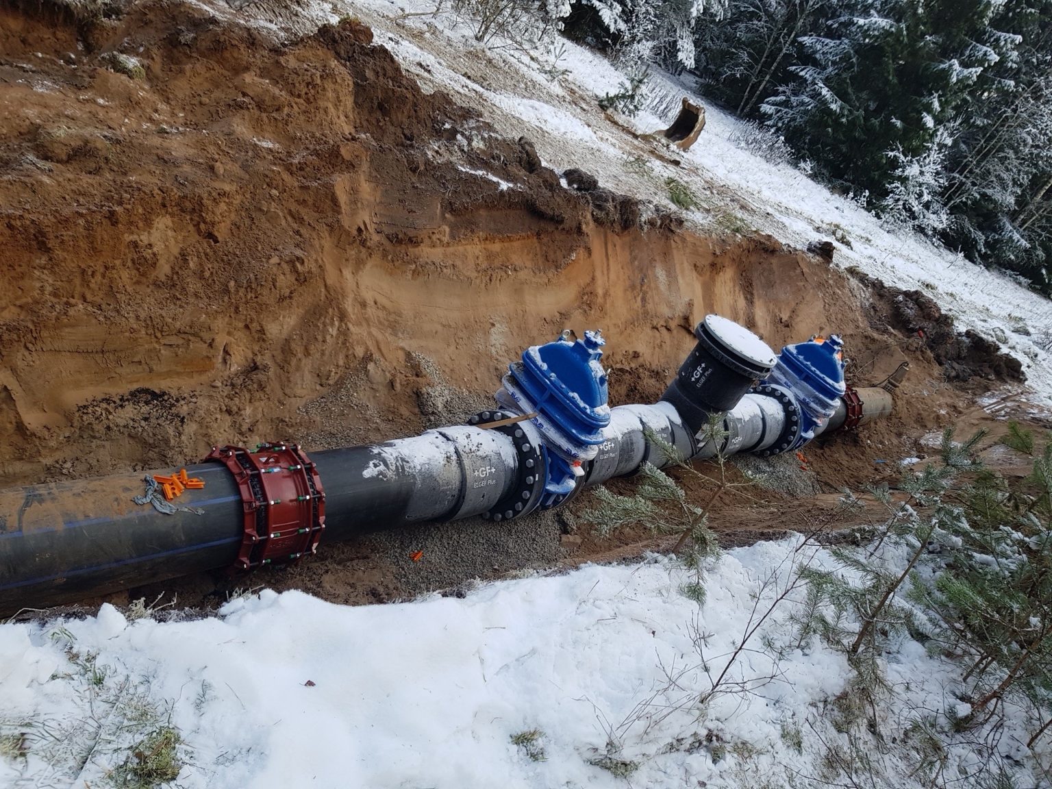 Piggbrunnar på Vattenledning – Mark & Miljö